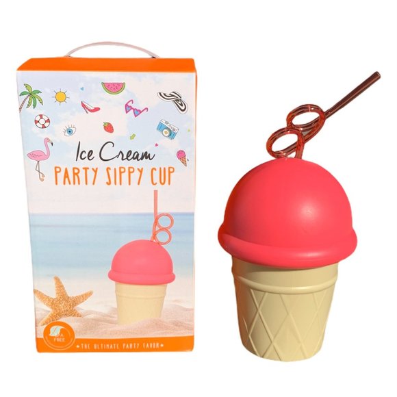 Eco One | Party Supplies | Summer Themed Ice Cream Tumblersippy Cup ...